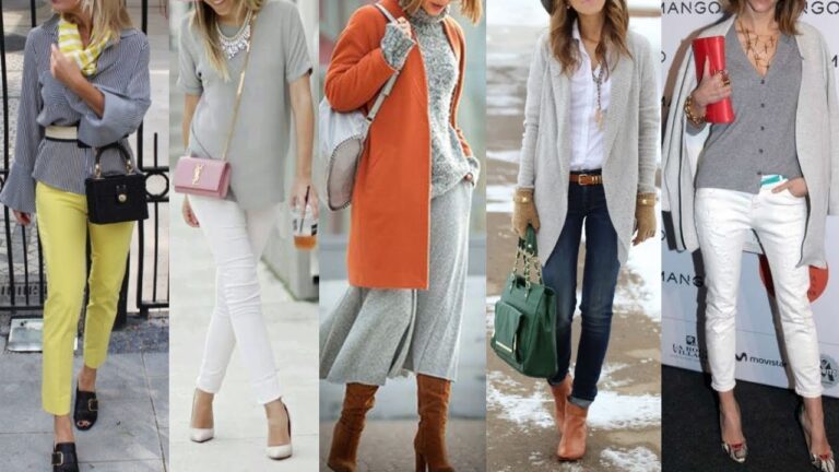 Combina el gris y beige en tu ropa para lucir sofisticada | Actualizado ...